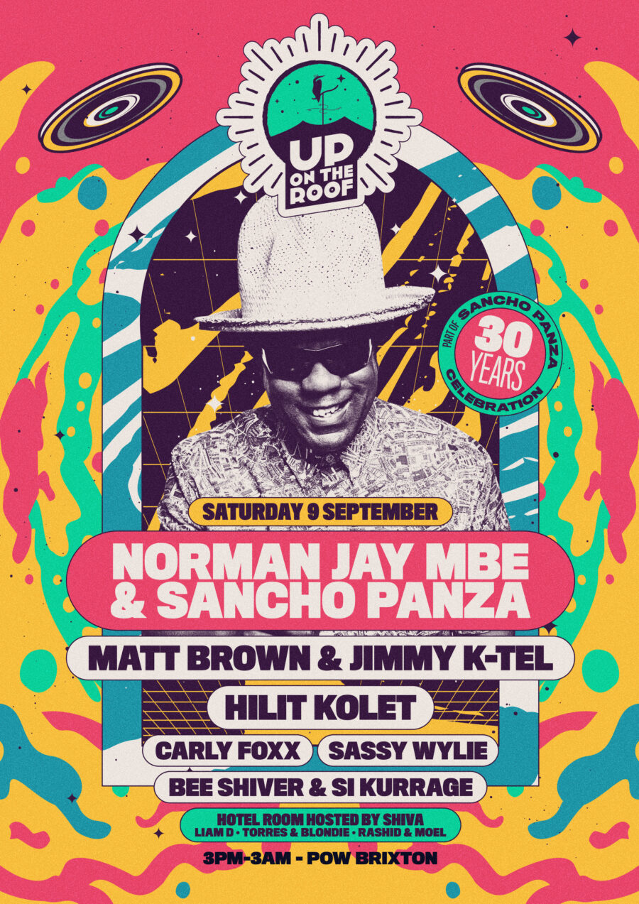 Norman Jay MBE & Sancho Panza…Up On The Roof + Hilit Kolet – POW